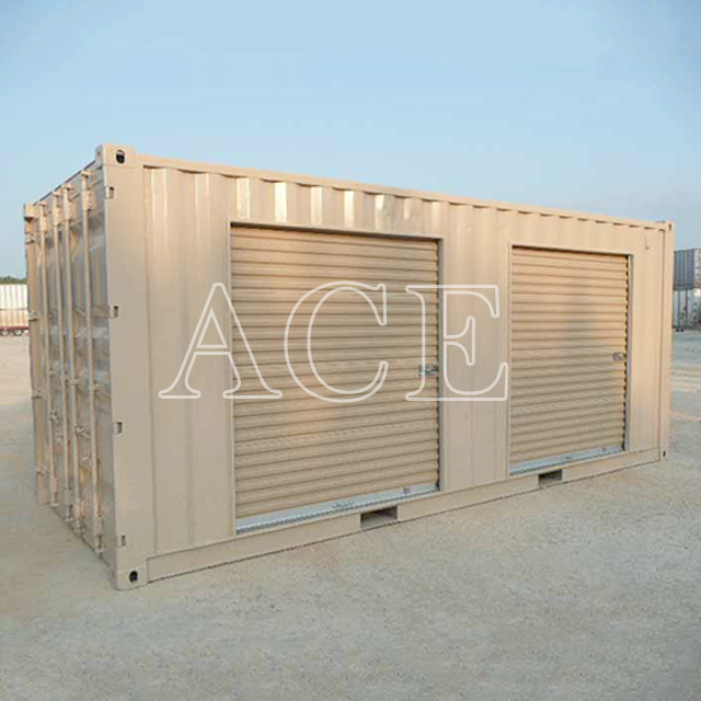 Roller Shutter Door 20ft Movable Storage Container - Buy 20ft storage container Product on ACE ...