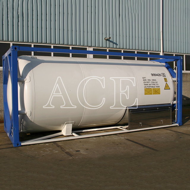20ft Cryogenic Liquid ISO T75 Tank Container for CO2- Buy tank ...